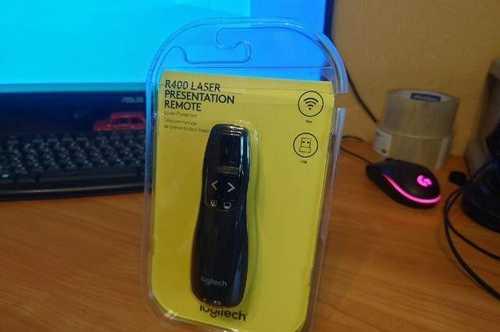 Презентер Logitech R400 laser