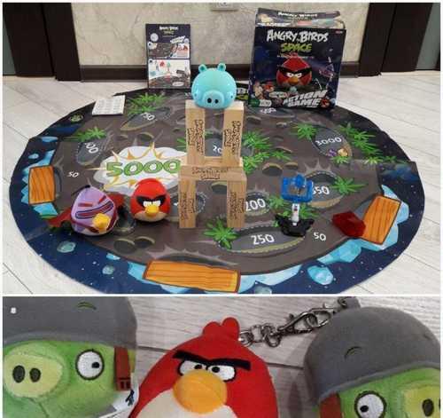 Игровой набор Angry Birds Space Action