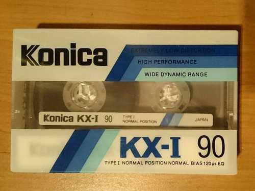 Аудиокассета Konica KX-I 90