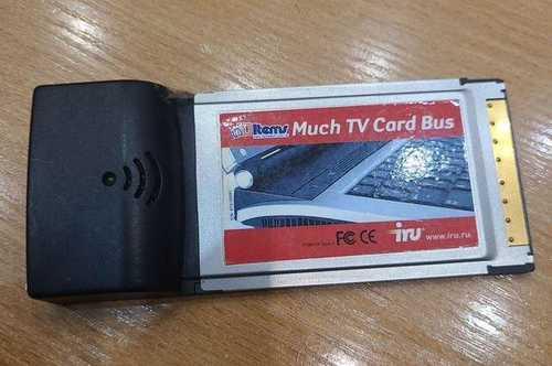 Тв тюнер для ноутбука PC TV card bus pcmcia