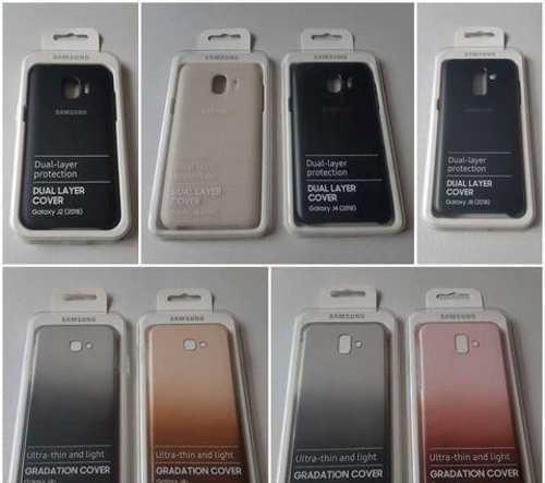 Новые чехлы Samsung J2, J4, J4+, J6+, J8 оригинал