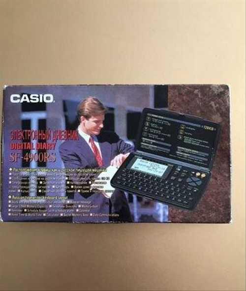 Электронный дневник Casio SF-4900RS