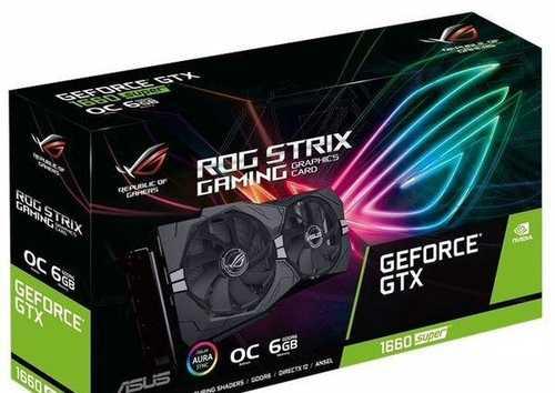 Видеокарта Asus Rog Strix GeForce GTX 1660Super 6g