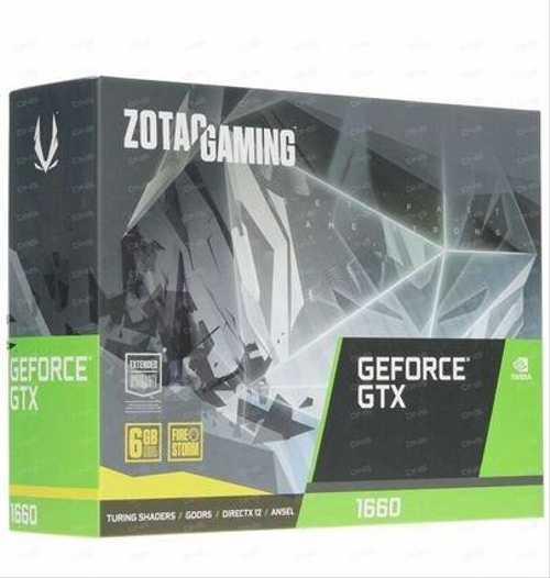 Видеокарта Zotac GeForce GTX 1660