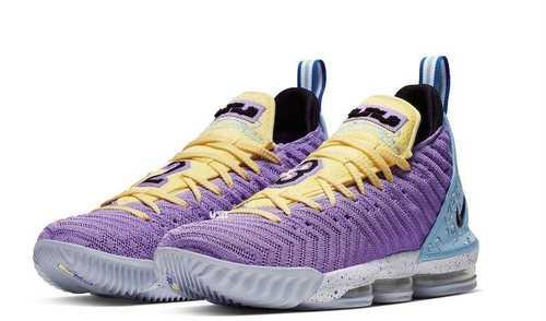 Кроссовки Nike lebron 16 lakers 42eur
