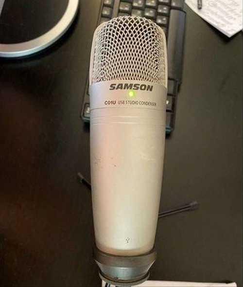 Студийный профессиональный микрофон samson