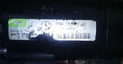 Стартер мерседес А 004 151 81 01