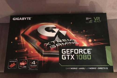 Gygabyte GeForce GTX 1080 Xtreme Gaming WB 8G