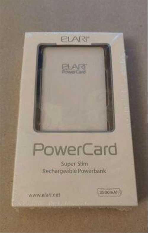 Elari PowerCard внешний аккумулятор