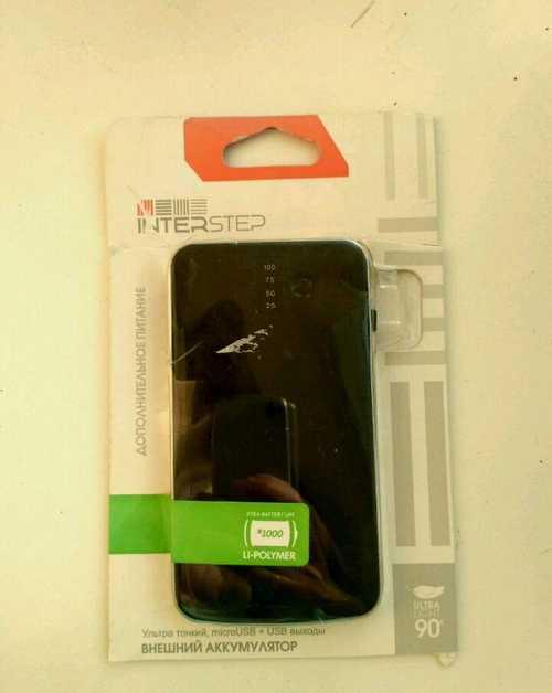 Power bank interstep 4000 mAh