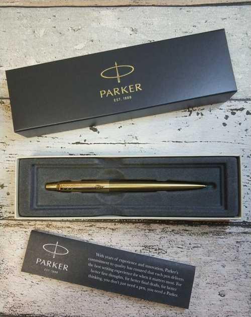 Ручка Parker West End Brushed GT шариковая