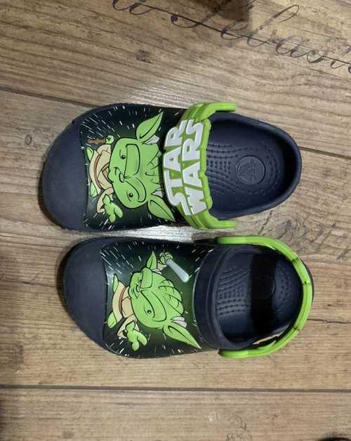 Кроксы crocs Star Wars c8/9 25-26 рус