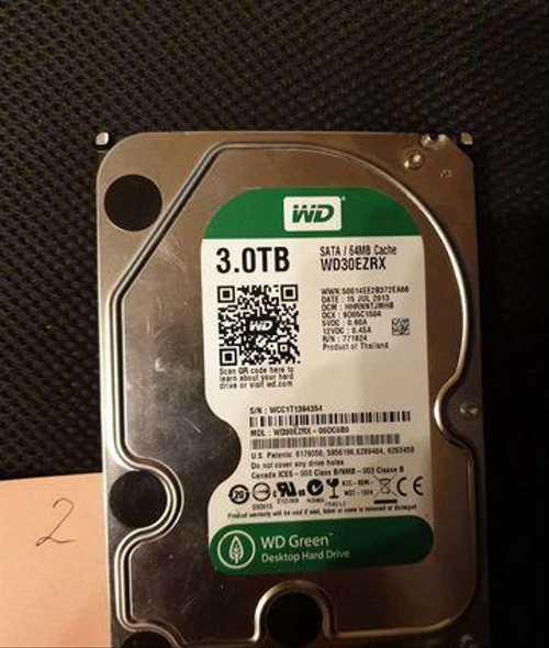 Hdd WD Green 3tb