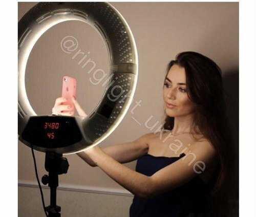 Как сделать фото с кольцевой лампой
