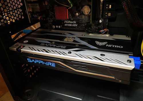 Видеокарта Sapphire Radeon RX 480, nitro+ 4G OC, 4