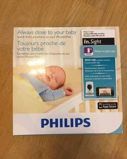 Видеоняня Philips In.Sight HD B120/37 iOS/Android