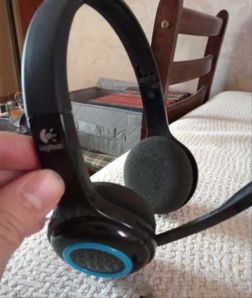 Гарнитура Logitech wireless headset h600