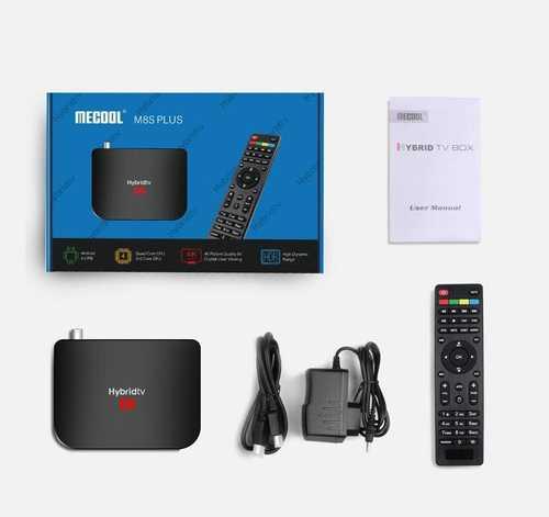 Новая. Гарантия.TV Box Mecool M8S plus/ DVB-T/T2