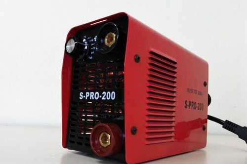 Сварочный аппарат S-PRO 200 (инвертор, мма)