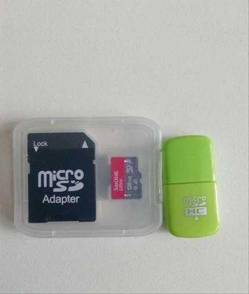 Карты памяти MicroSD 64 GB и 128 GB