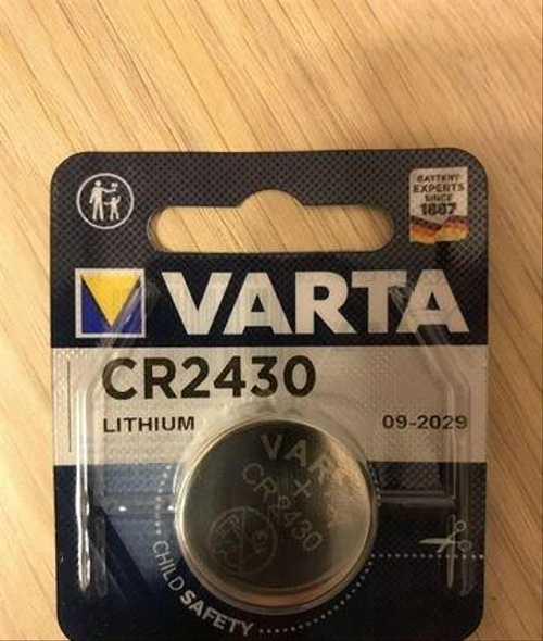 Батарейка CR2430 varta