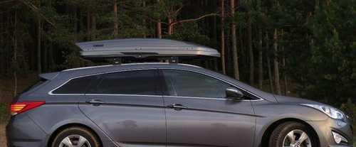 Thule Dynamic M титан - бесшумный бокс на крышу | Festima.Ru – частные ...