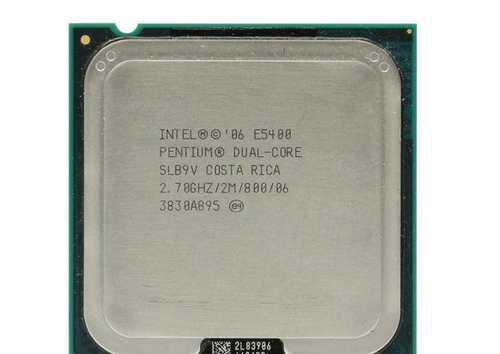 Процессор 775 intel pentium dual-core E5400 2.7GHz