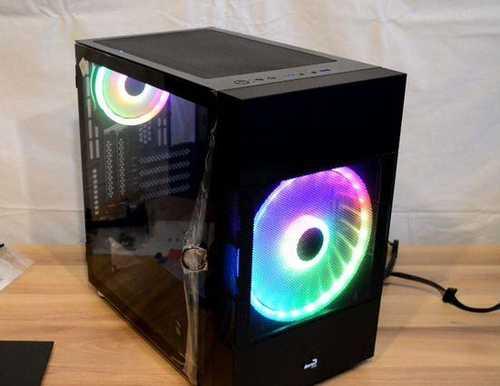 AeroCool Atomic-G-BK-v2 Mini Tower новый