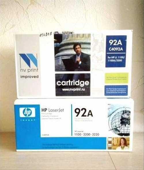 Картридж C4092A новый для принтера HP