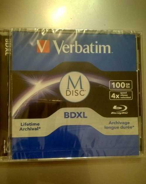 Bdxl Verbatim mdisk 100 gb