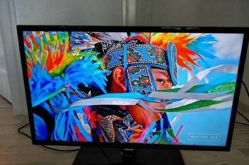 Большой 82см ультратонкий Samsung FullHD DVB T2