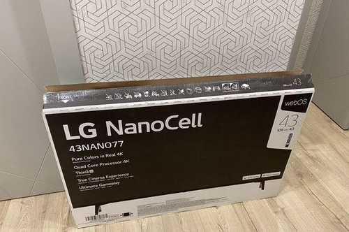 Коробка от телевизора lg nanocell 43