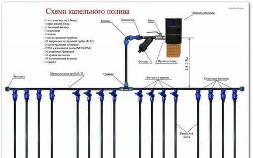 Капельный полив