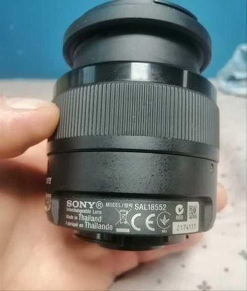 Объектив sony