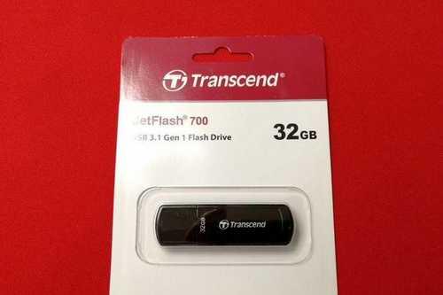 Флешка Transcend 32GB JetFlash 700 Black USB 3.0
