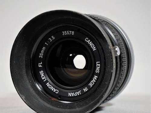 Canon Lens FL 35mm 1:3.5
