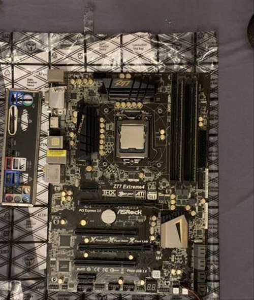 Комплект ASRock Z77 Extreme 4+i5-3570k+16Gb DDR3