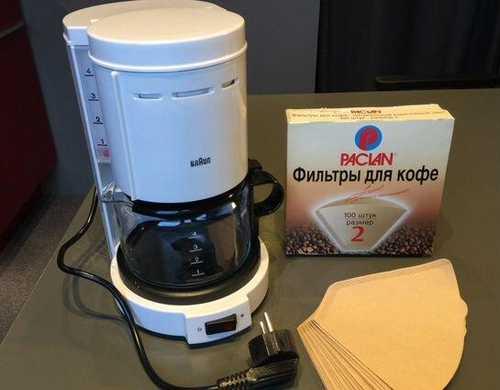 Кофеварка капельная Braun Aromaster KF12 / 4 чашки