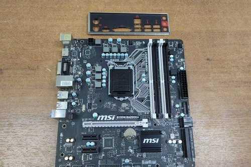 Мат.плата MSI B150M bazooka, LGA 1151