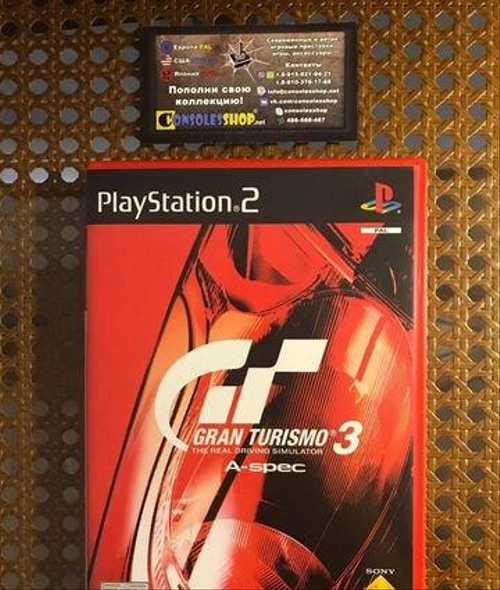 Gran Turismo 3: A-Spec для Sony PlayStation 2 PS2