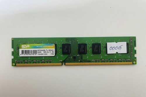 Оперативная память DDR3 8 GB 1600 MHz SiliconPower