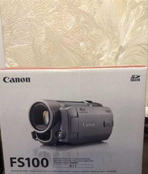 Видеокамера canon fs100 Япония