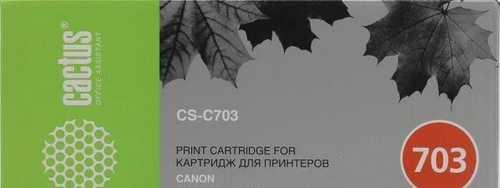 Картридж Cactus CS-C703 Черный (Black)