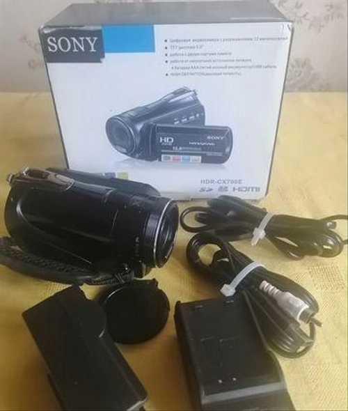 Видеокамера sony hdr cx700е