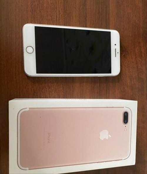iPhone 7 plus 32gb розовый