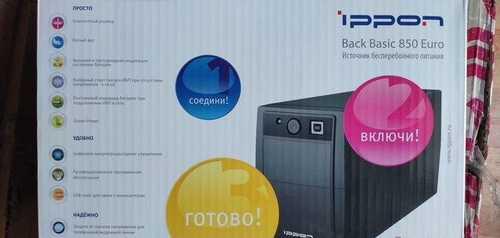 Ибп ippon Back Basic 850 Euro