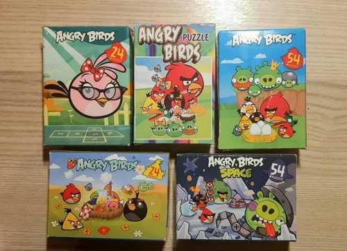 Пазлы angry birds (mini)
