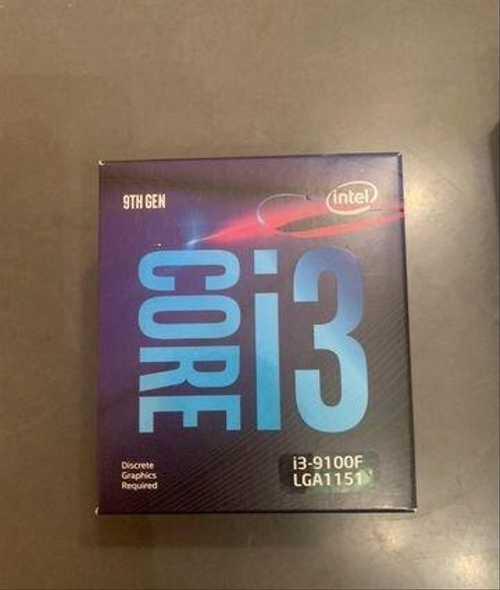 Процессор intel core i3 9100f+gigabyte h310m s2