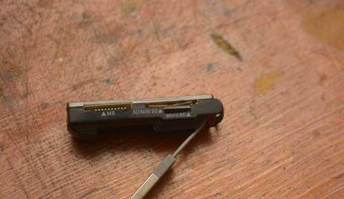 USB Картридер MicroSD, SD, sdxc, M2, MMC