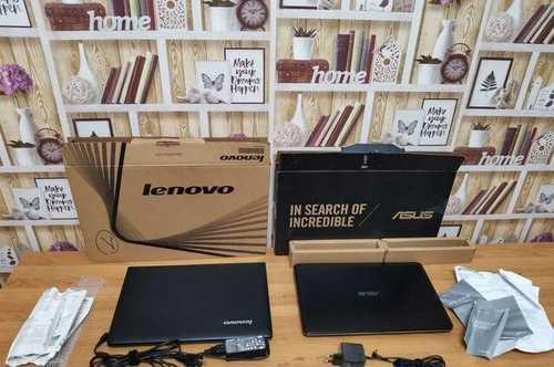 Lenovo и Asus 15.6 в коробке